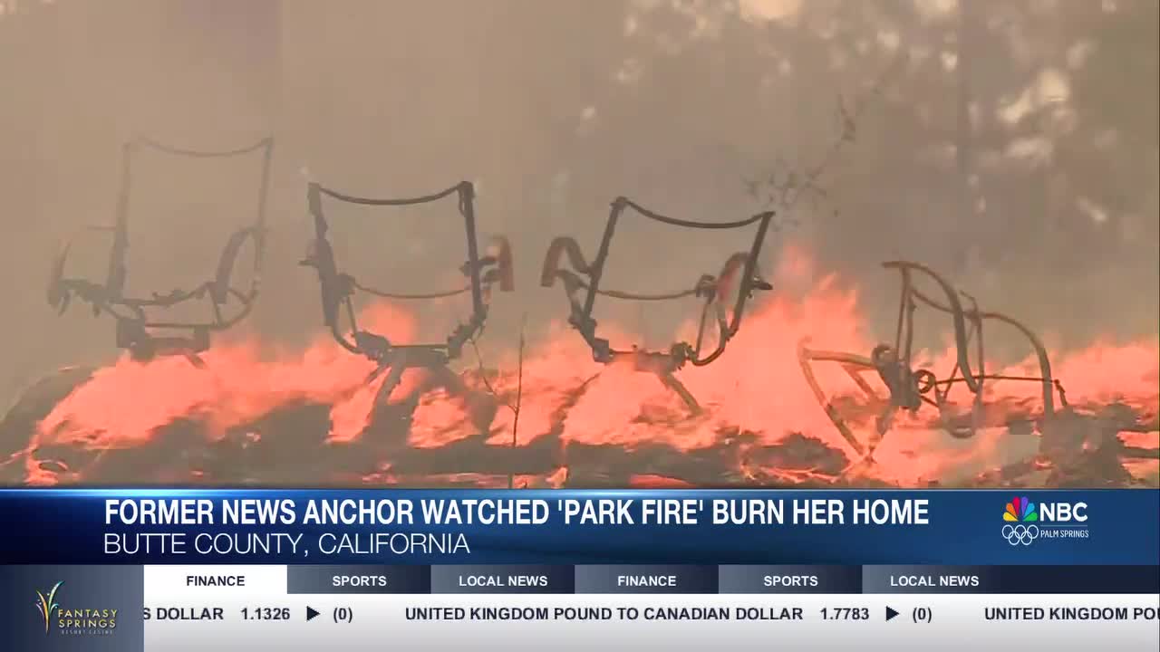 Former News Anchor's Home Burns in Chico Wildfire as Residents Evacuate
