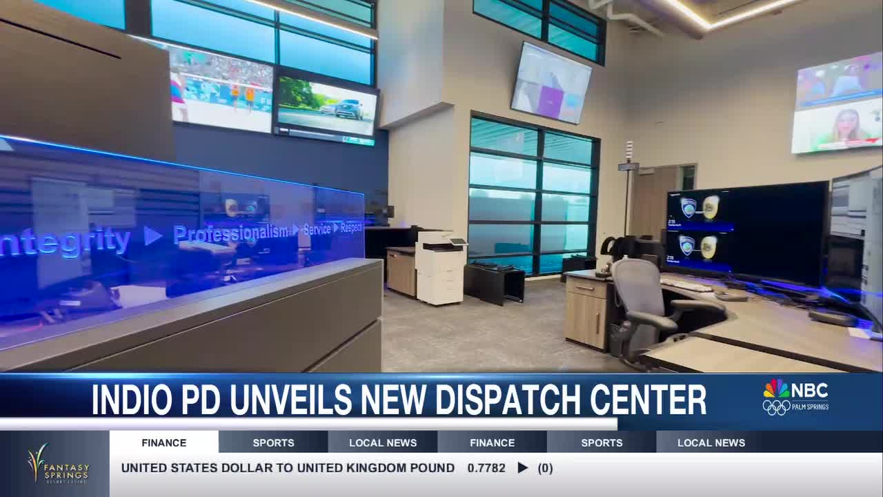 The Indio Police Department Unveils New State-of-the-Art Dispatch Center