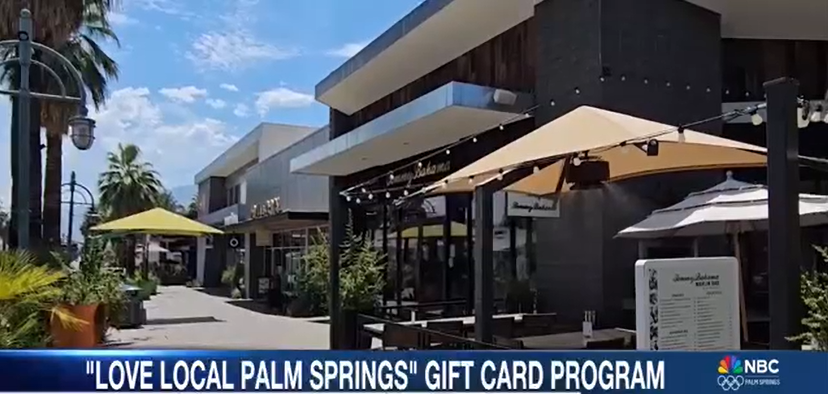 Palm Springs Launches "Love Local" Gift Card Program to Boost Shopping