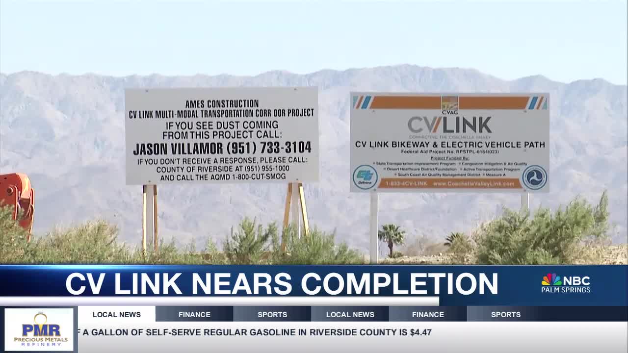 CV Link Nears Completion, Final Sections to Open by Year's End