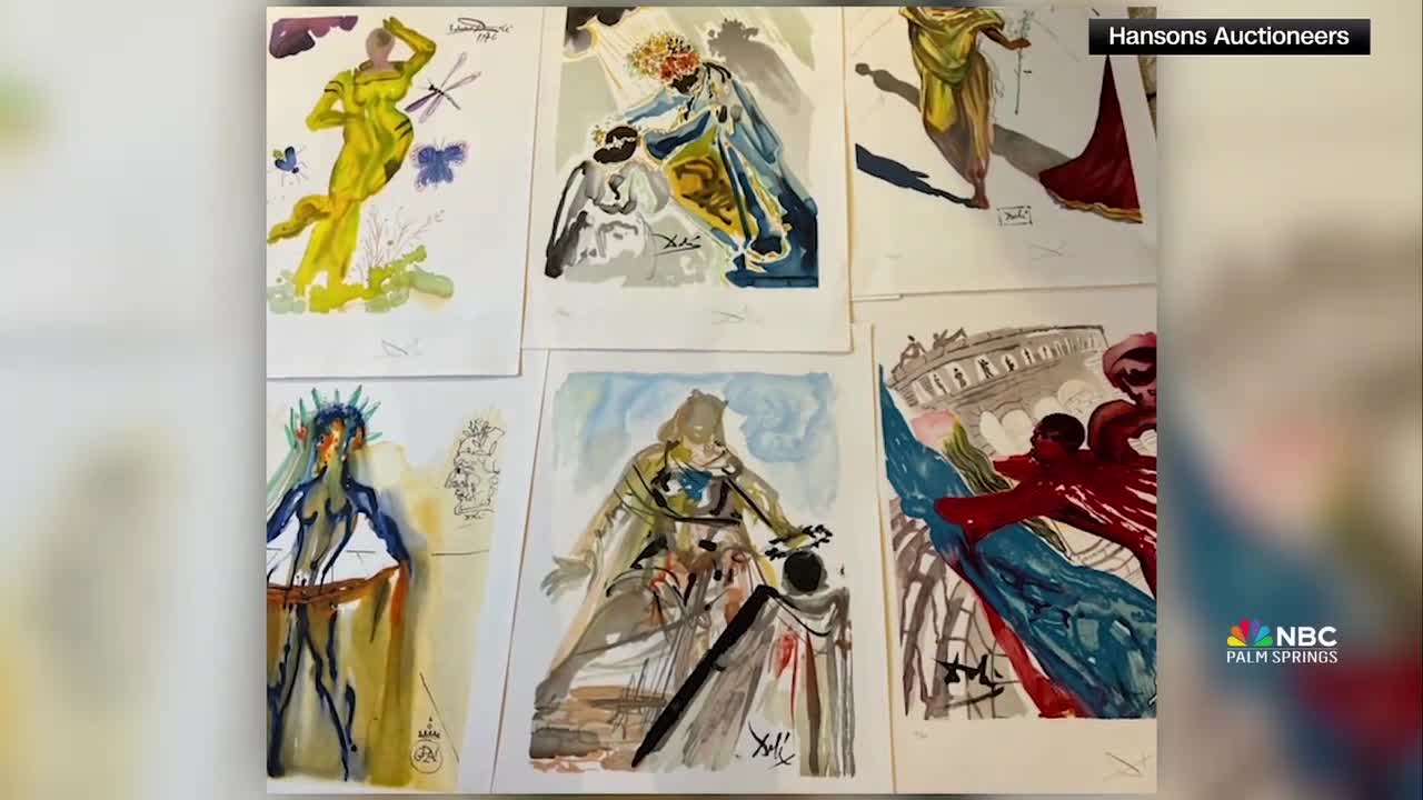 Lost Salvador Dalí Prints Found in London Garage to Auction for Thousands