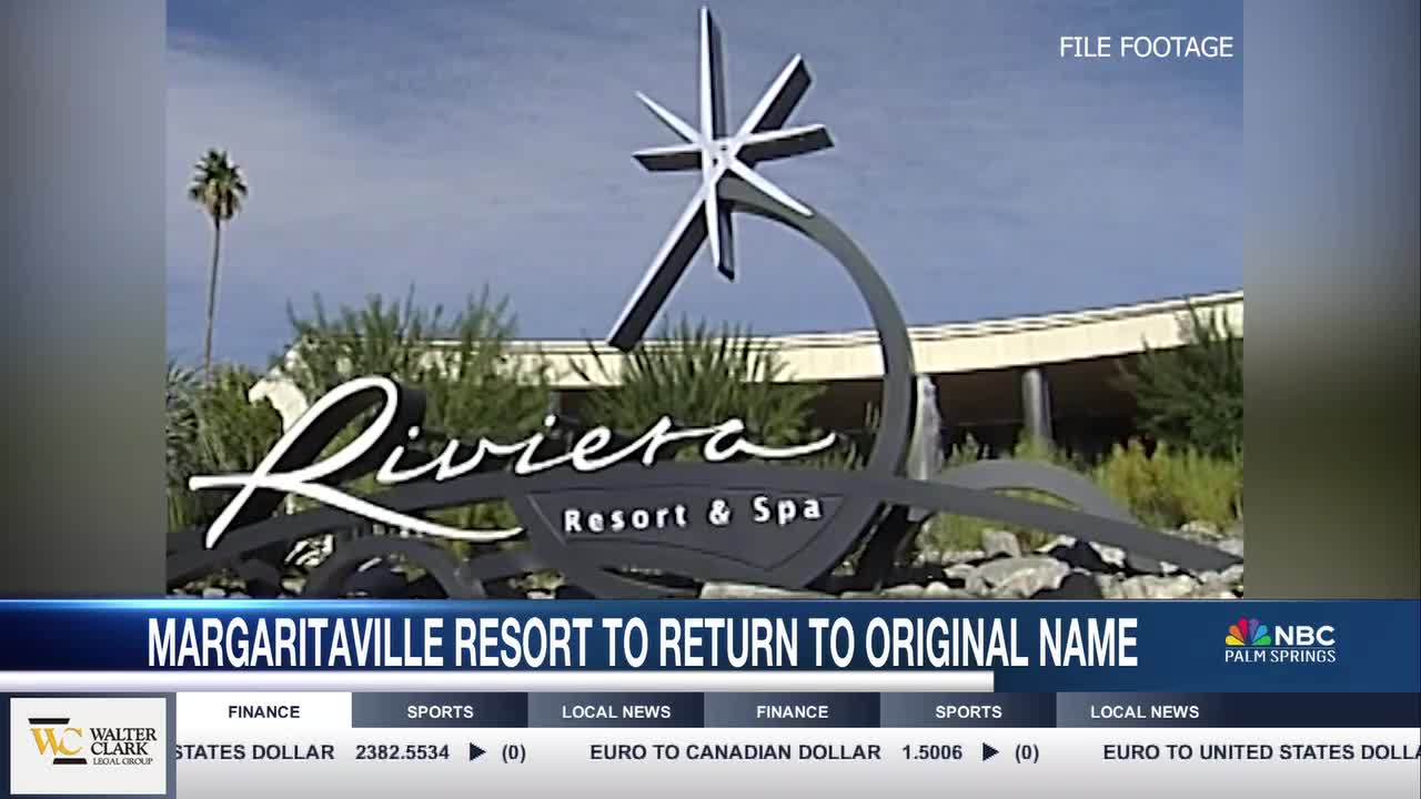 Iconic Riviera Hotel to Replace Margaritaville Resort Name After Ownership Change