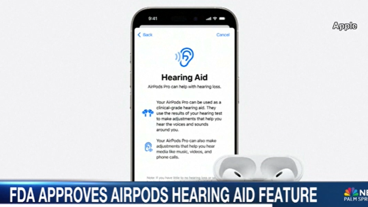 FDA Approves First Over-the-Counter Hearing Aid Software for Apple AirPods