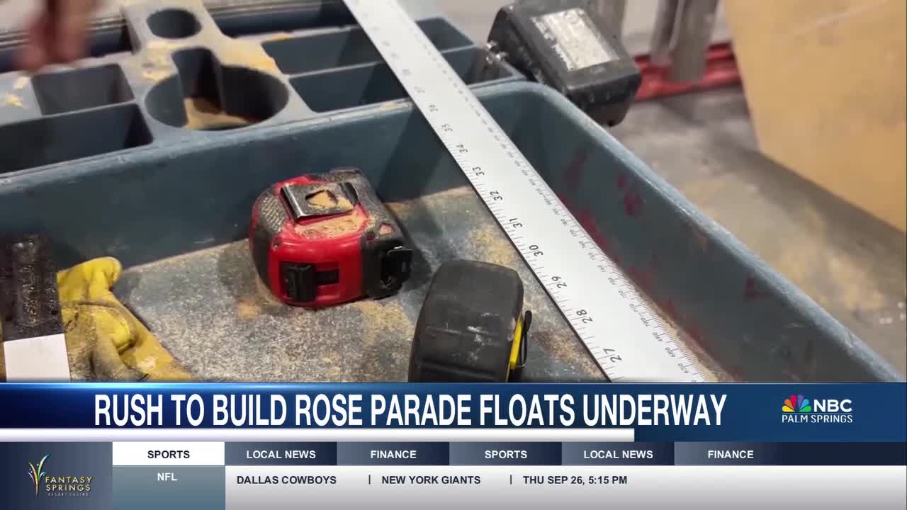 Behind the Scenes: Building Spectacular Floats for Pasadena's Iconic ...