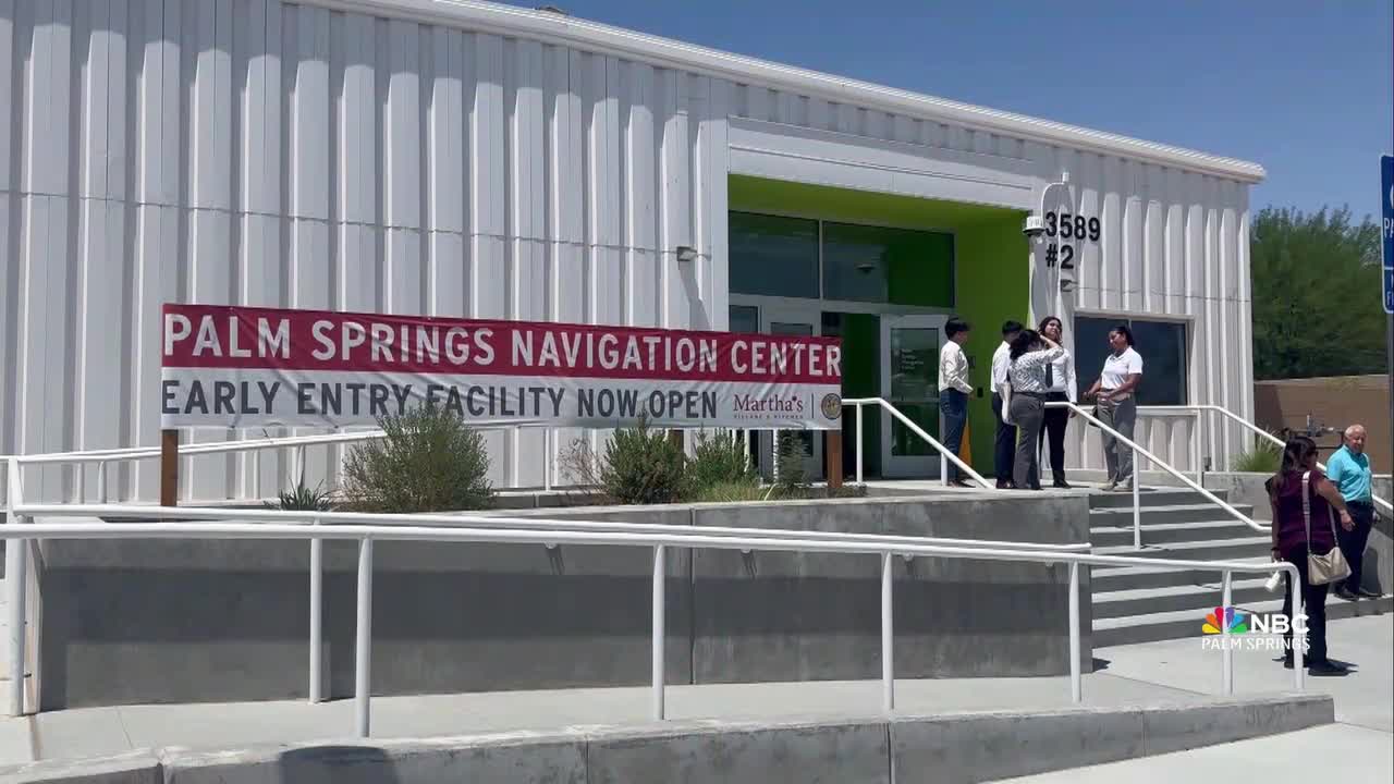 Phase Two Of Palm Springs' Homeless Navigation Center Is Complete