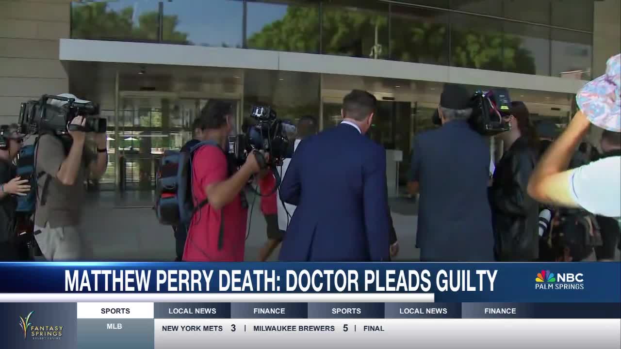 Doctor Pleads Guilty in Matthew Perry's Death, Faces Up to 10 Years in ...