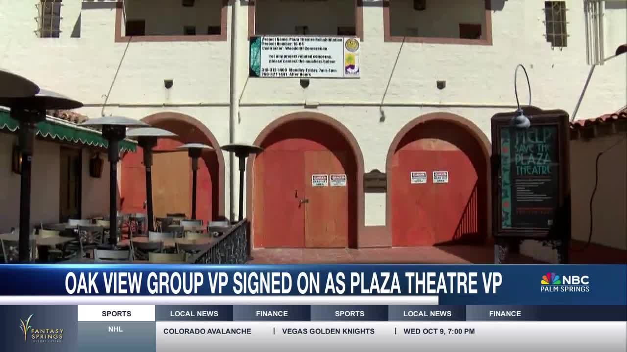 Plaza Theater in Palm Springs Undergoes Major Restoration, Set to ...