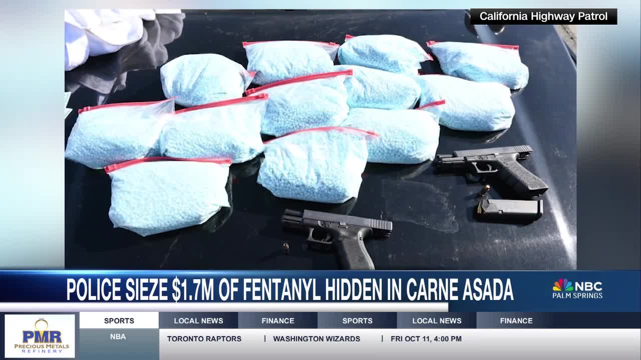 California Drug Busts Lead to Seizure of $1.7 Million in Fentanyl