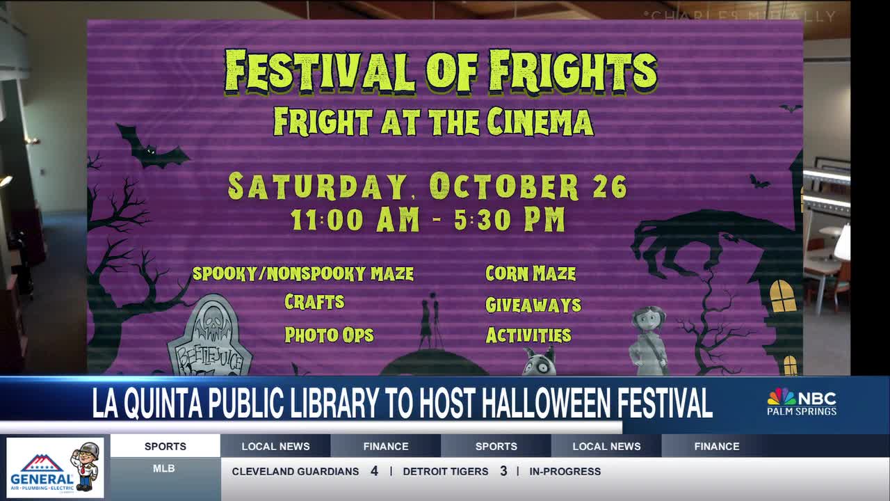 La Quinta Public Library Hosts Third Annual Festival of Frights on ...