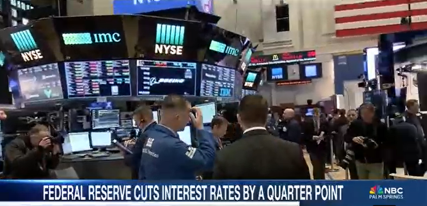 Federal Reserve Cuts Interest Rates Again Signals Potential For Future