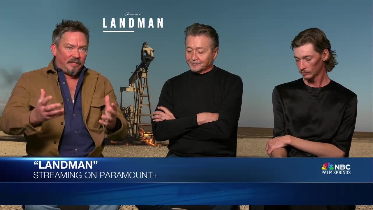 “Landman” Cast Talks About new Taylor Sheridan Oil Drama
