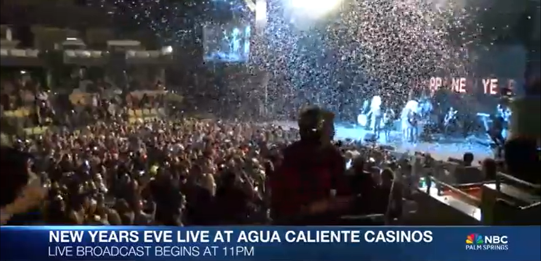Celebrate New Year’s Eve with NBC Palm Springs and Agua Caliente Casinos