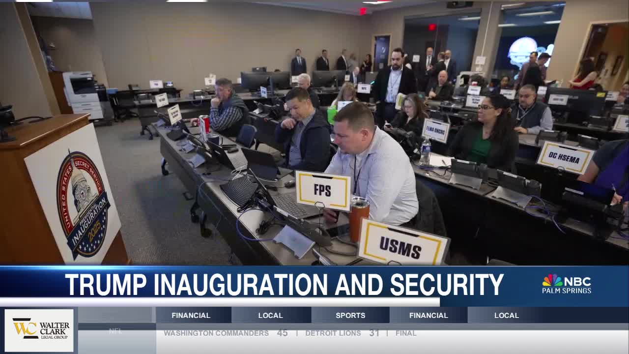 Trump’s Inauguration Moved Indoors for Safety