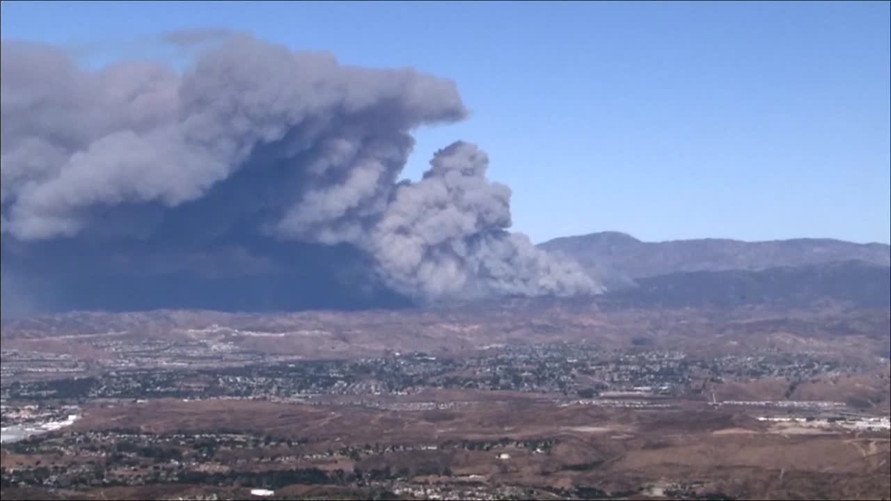 Breaking News: Fast-Moving Hughes Fire Prompts Evacuations in Northern ...