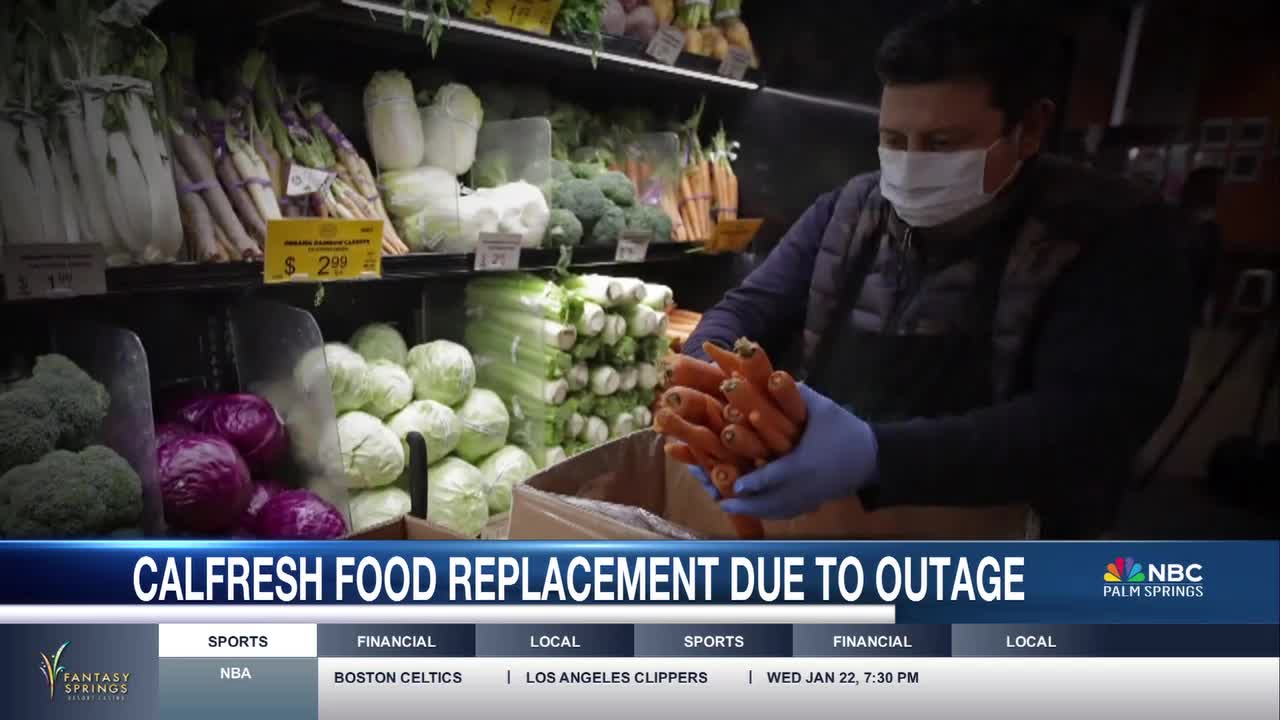 CalFresh Recipients Food Replacement Due to Recent Power Outages