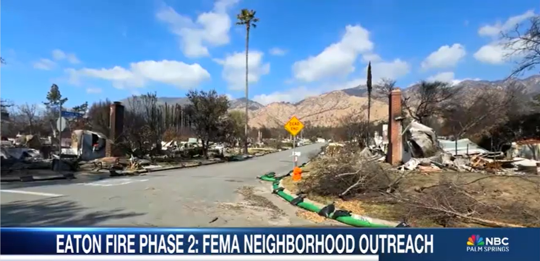 FEMA Teams Go Door-to-Door in Altadena to Assist Eaton Fire Survivors