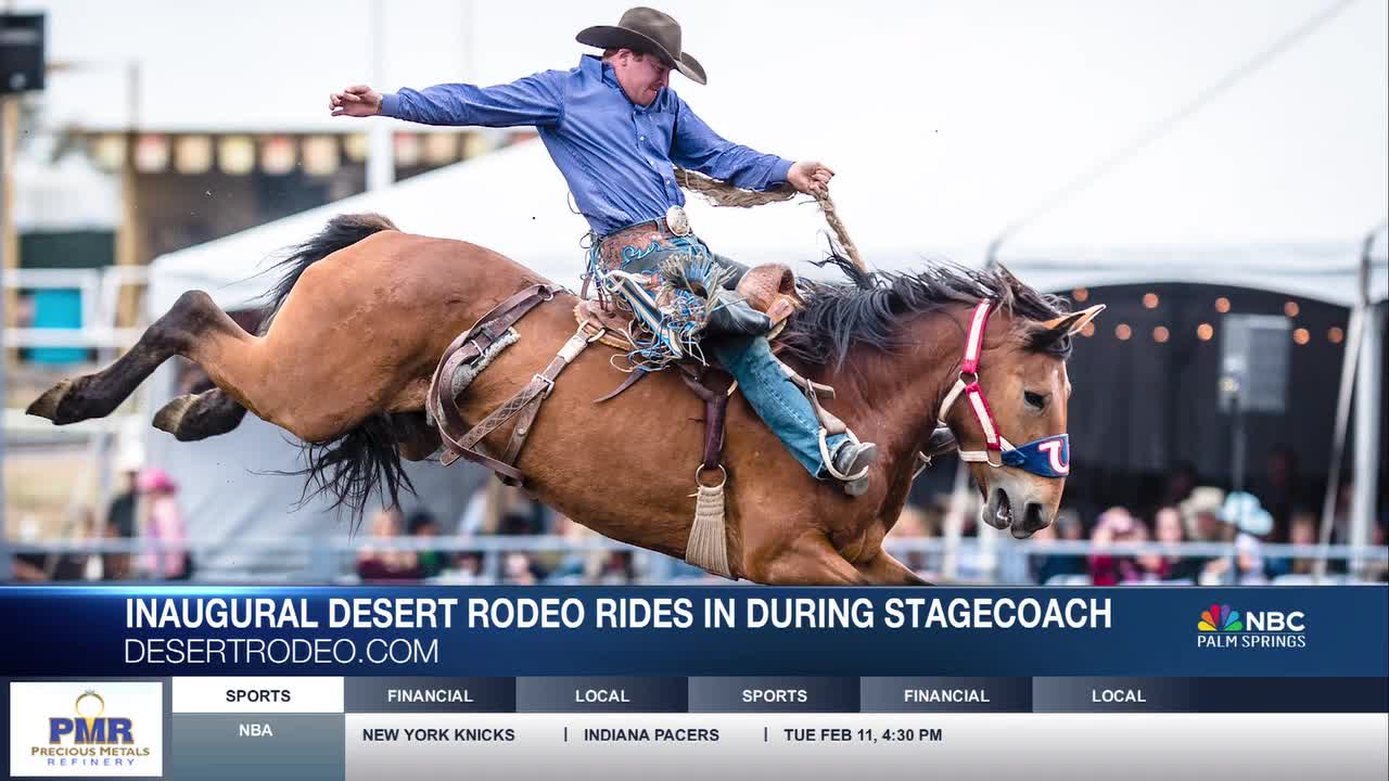 Desert Rodeo Rides Into Town StageCoach Weekend