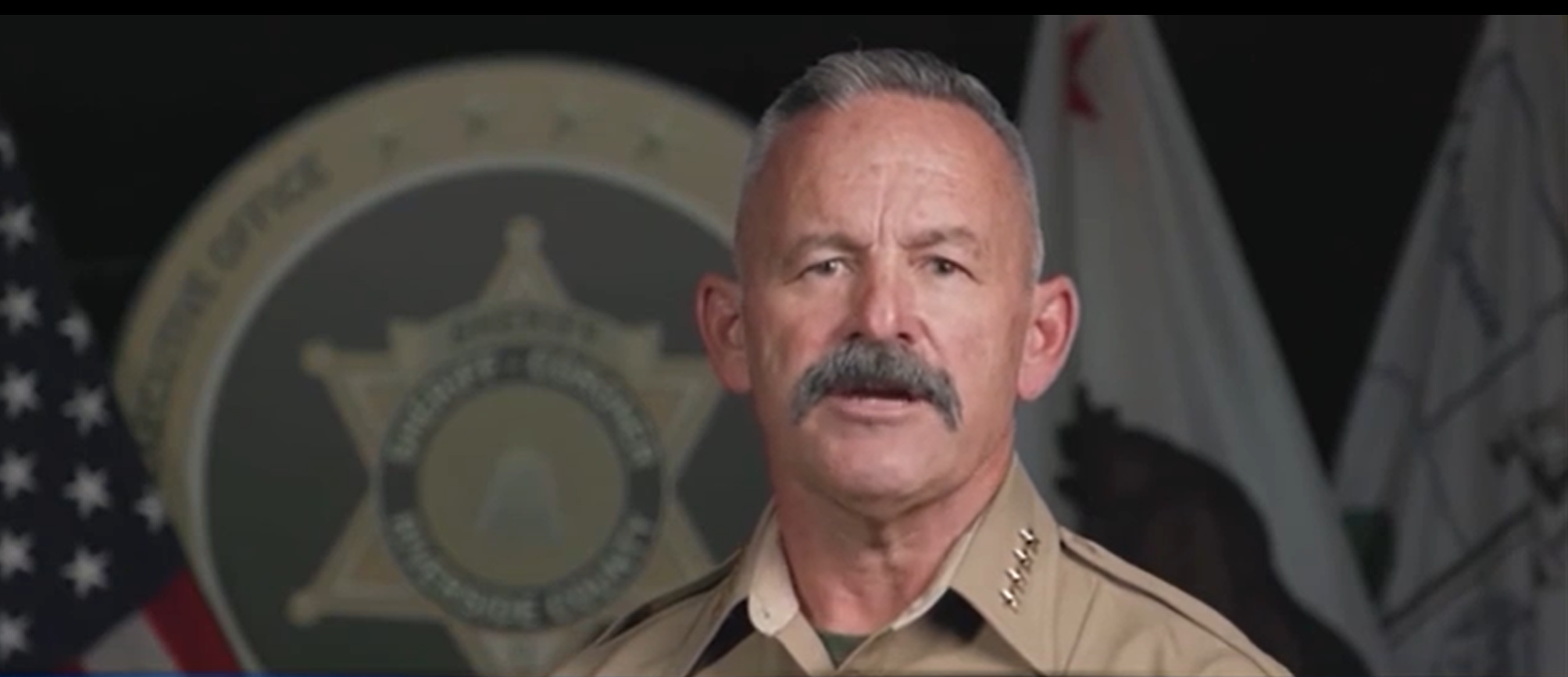 Riverside County Sheriff Chad Bianco Announces Run for California Governor