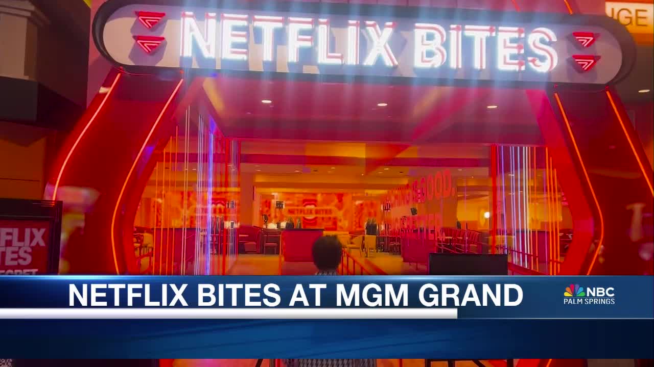 Inside the Brand New Netflix Bites in Las Vegas