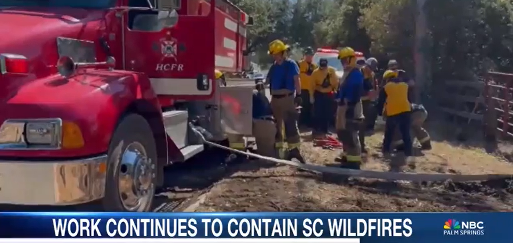 Crews Battle Massive Carolina Forest Wildfire as State of Emergency Declared