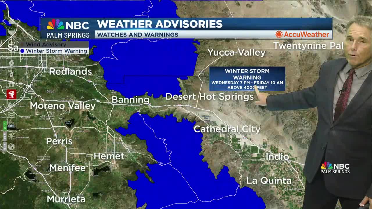 An NBC Palm Springs Weather Heads-Up for Wednesday, March 5, 2025!