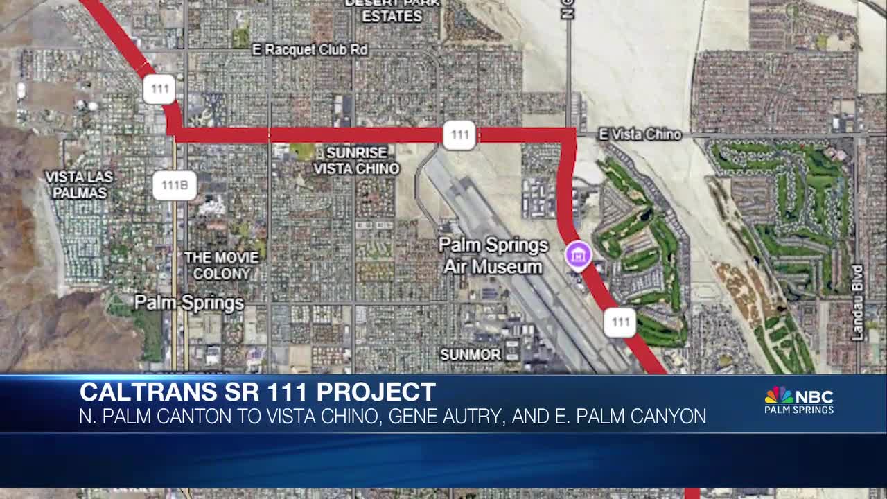 Know Before You Go: Work Continues On The Caltrans SR 111 Project