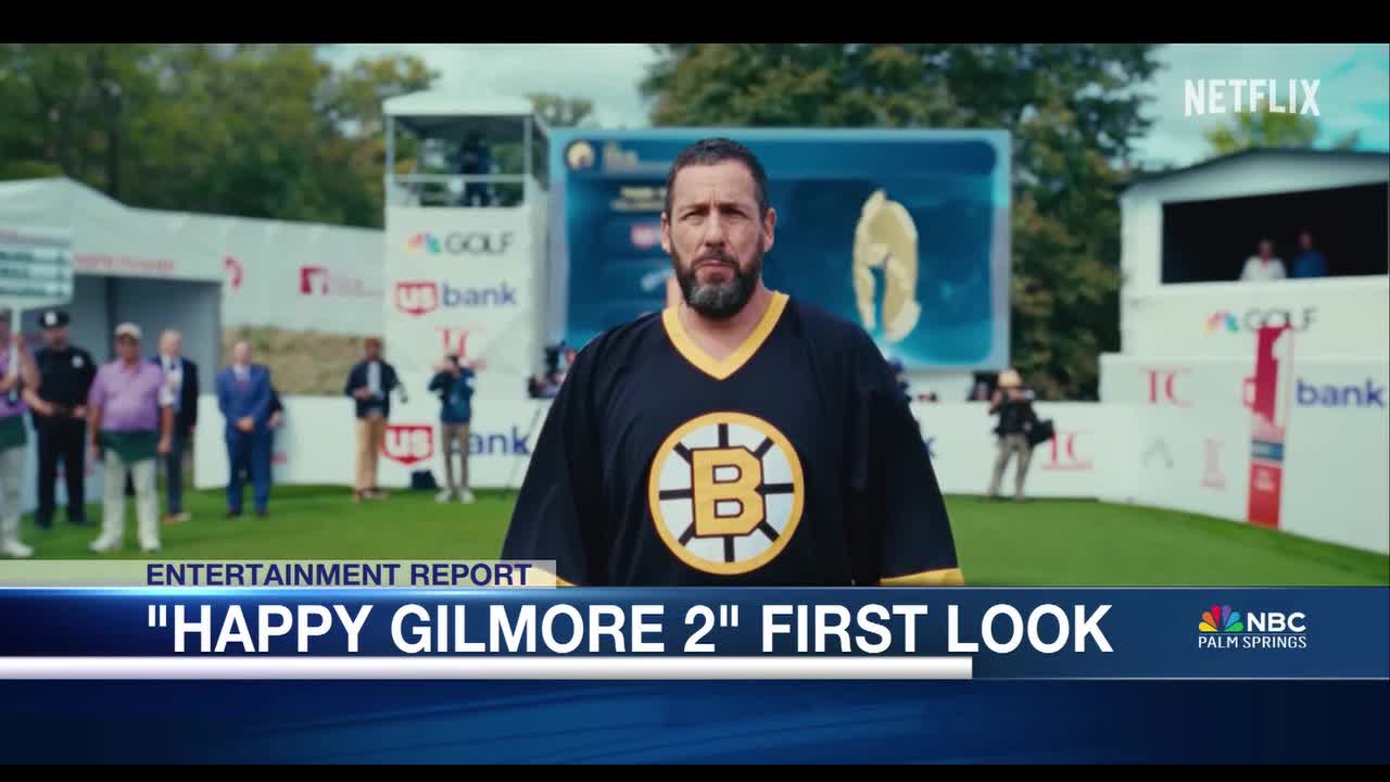 Adam Sandler returns to golf in "Happy Gilmore"
