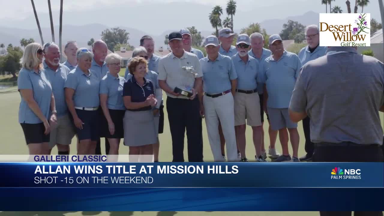 Steve Allan wins 2025 Galleri Classic
