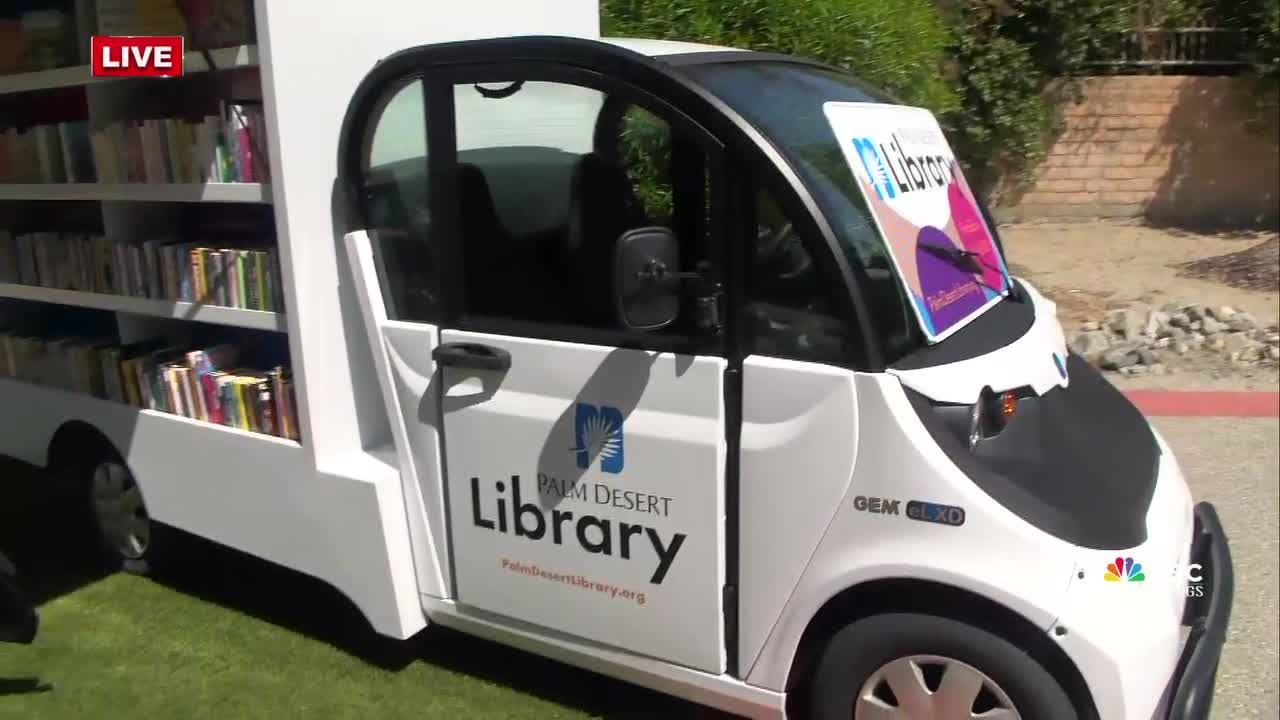 Palm Desert Library Rolls Into National Library Week with Mobile Unit