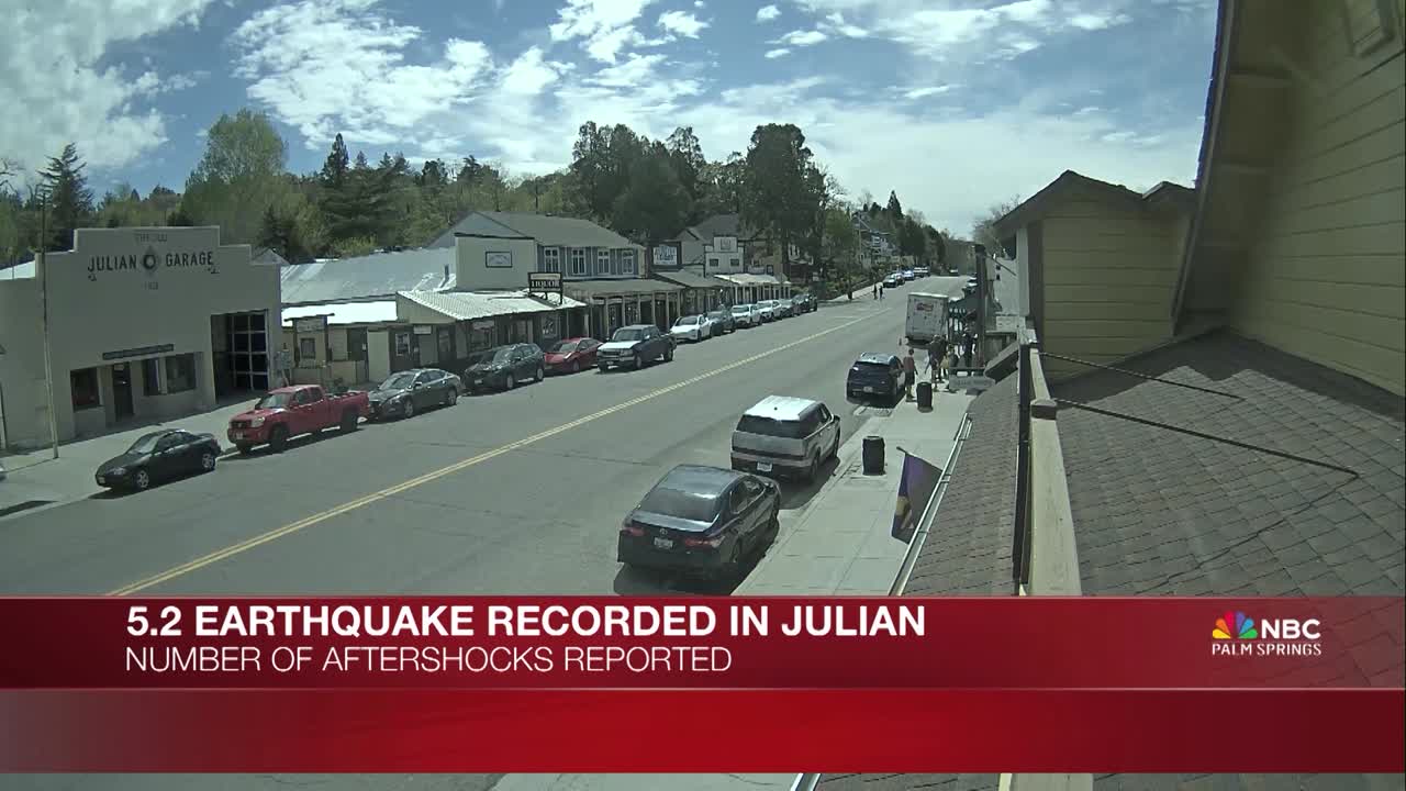 Sizeable 5.2-Magnitude Earthquake Strikes Near Julian, Felt Across ...