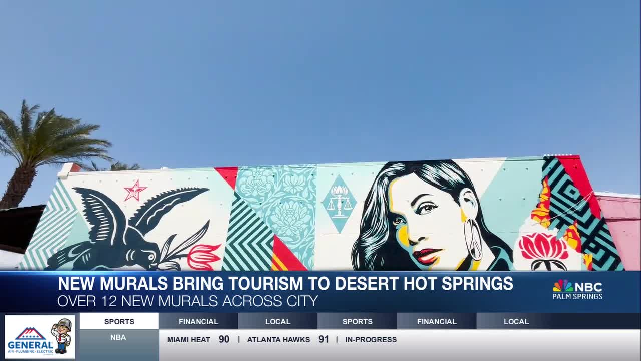 Murals Transform Desert Hot Springs Into a Cultural Canvas