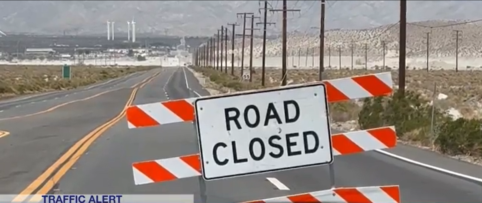 Blowing Winds Close Roads in Palm Springs as City Moves Forward with $2.2M Wind Wall Project
