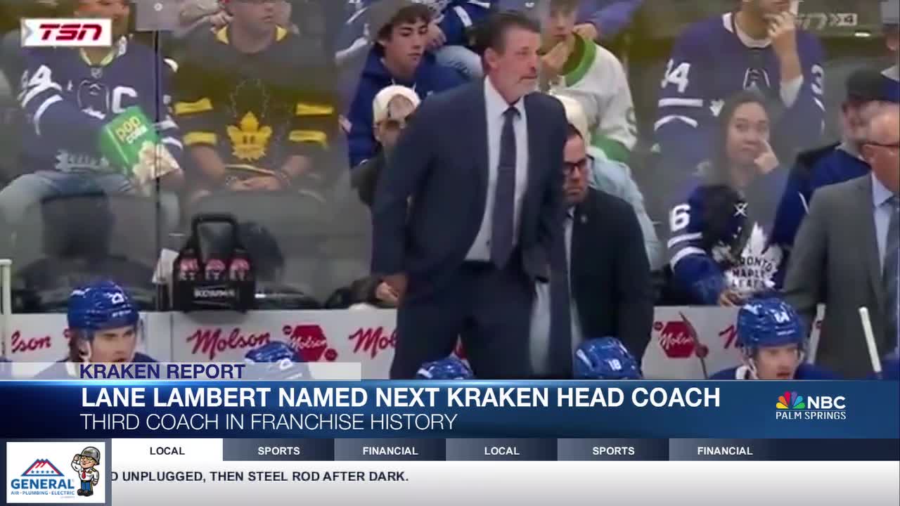Lane Lambert to be the third head coach in Seattle Kraken history