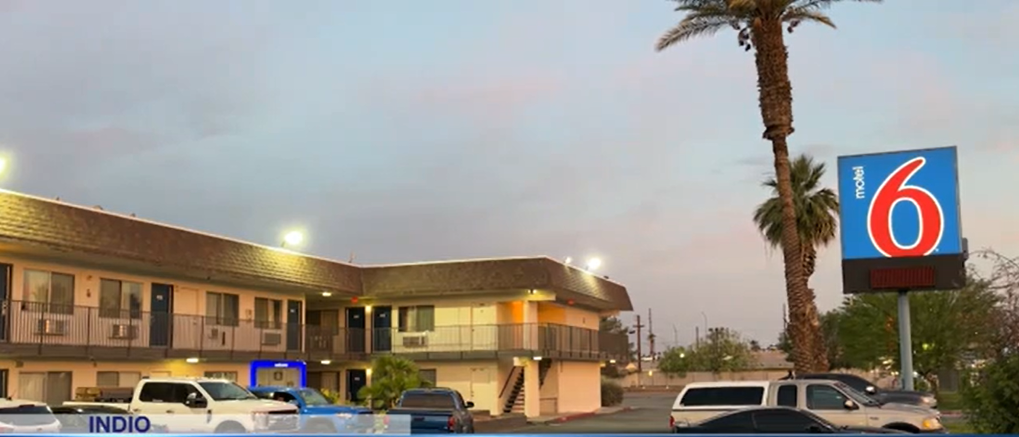 Indio Police Investigating Deadly Shooting at Motel 6 on Indio Boulevard