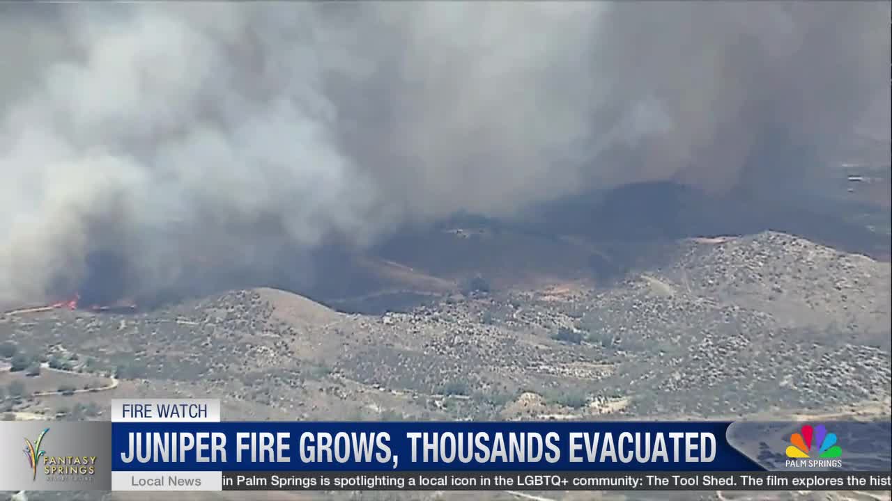 Multiple Fires Burn Across Riverside County: Thousands Evacuated in ...