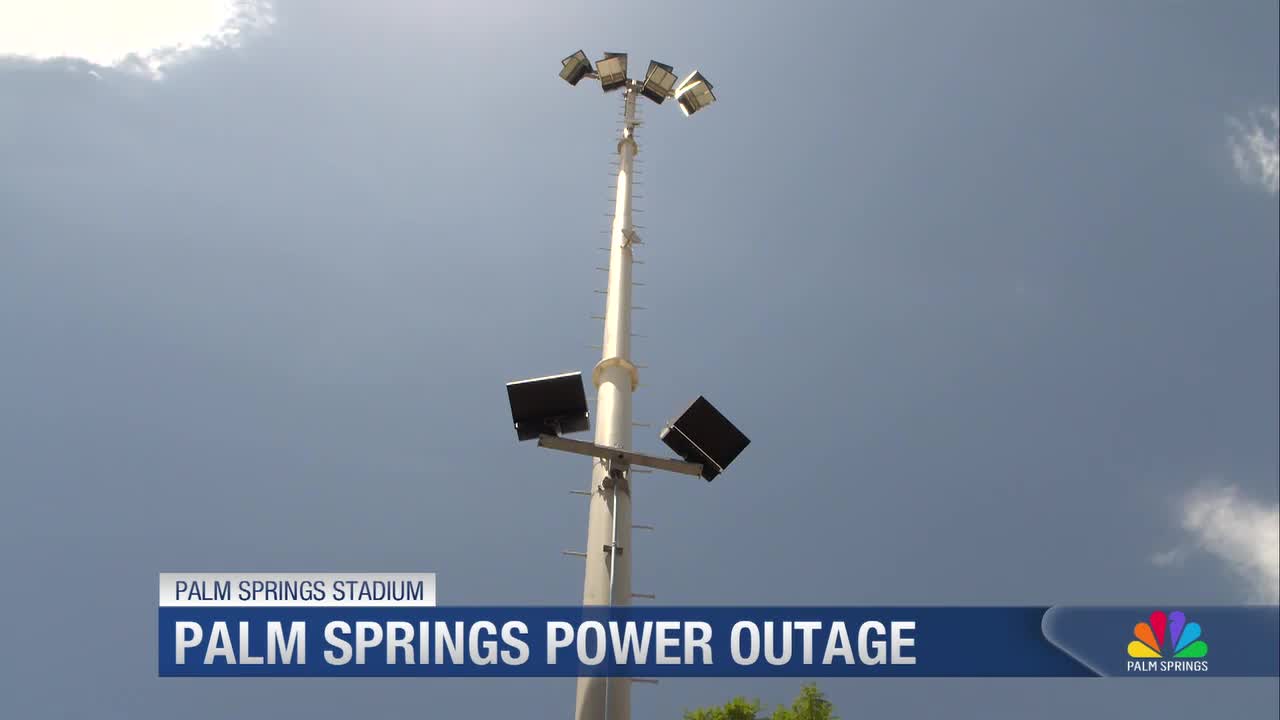 Power Outage Hits Palm Springs Stadium, Disrupts Power Baseball Games