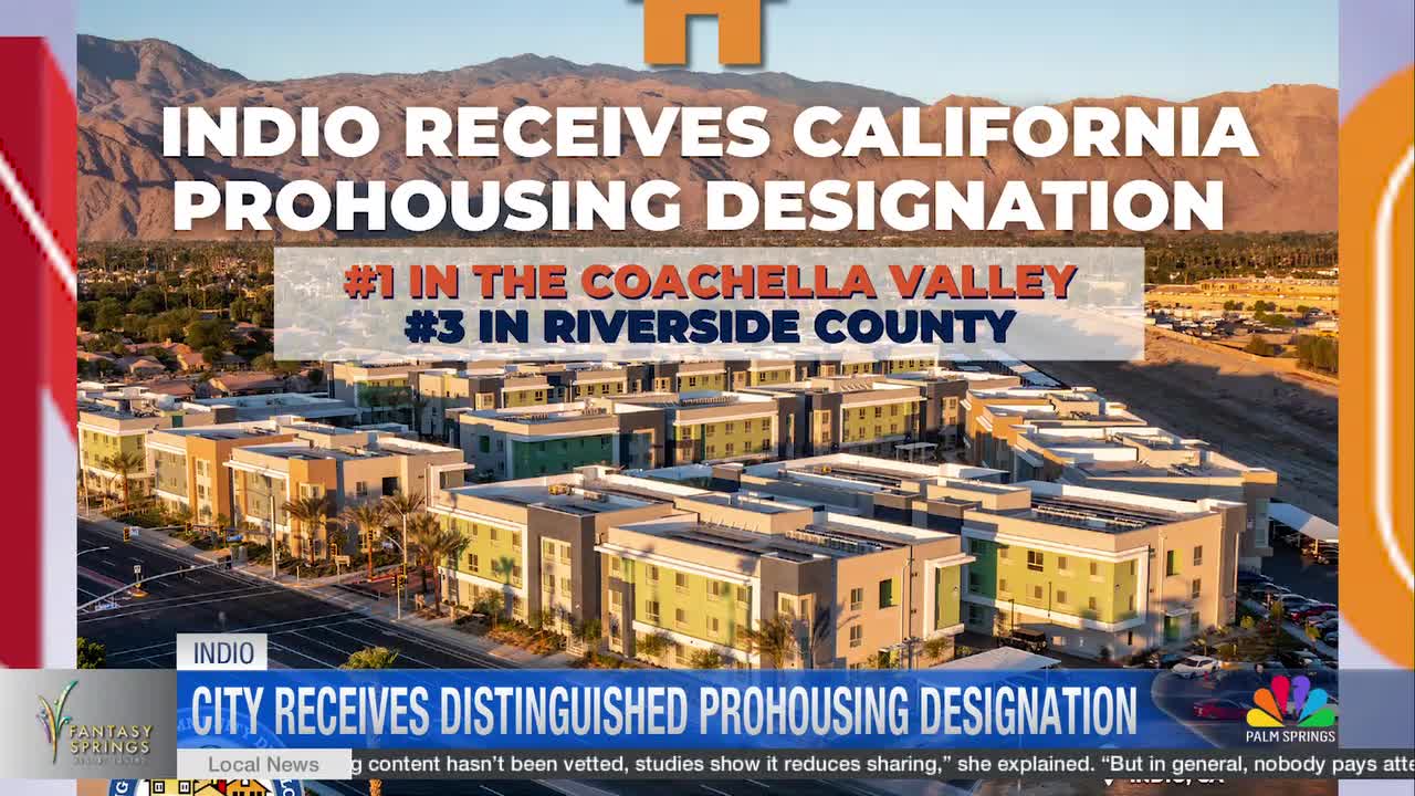 Indio Becomes First Coachella Valley City to Earn State Pro-Housing ...