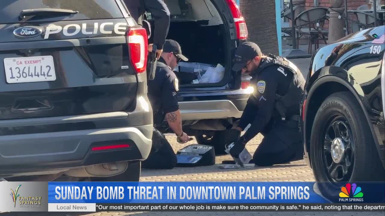 Man Arrested After False Bomb Threat Shuts Down Downtown Palm Springs
