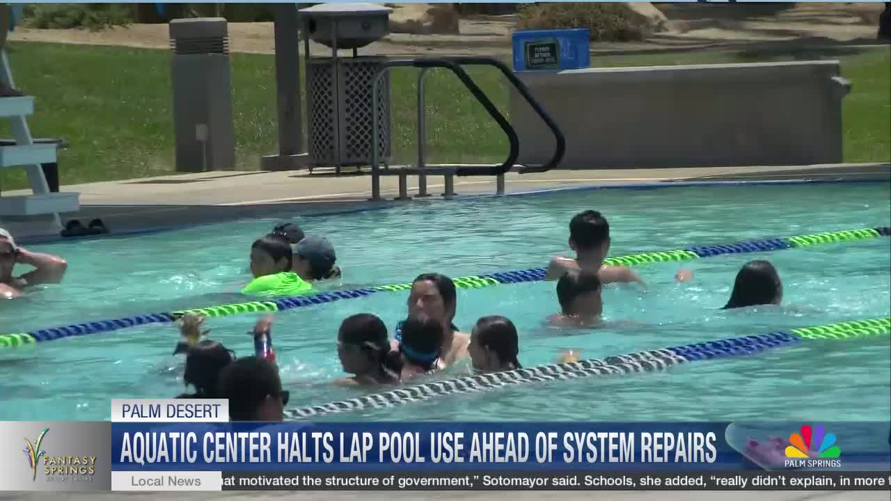 Palm Desert Aquatic Center Closes Lap Pool Ahead of Major Repairs