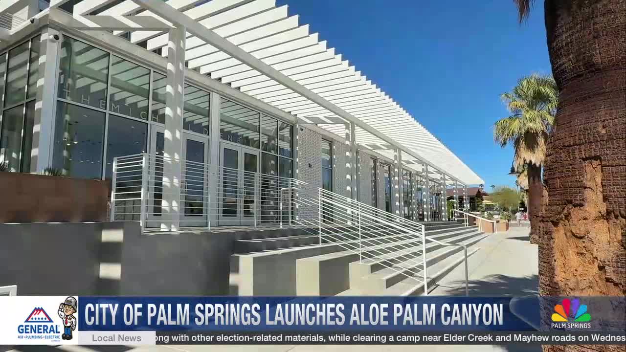 City of Palm Springs Launches Aloe Palm Canyon