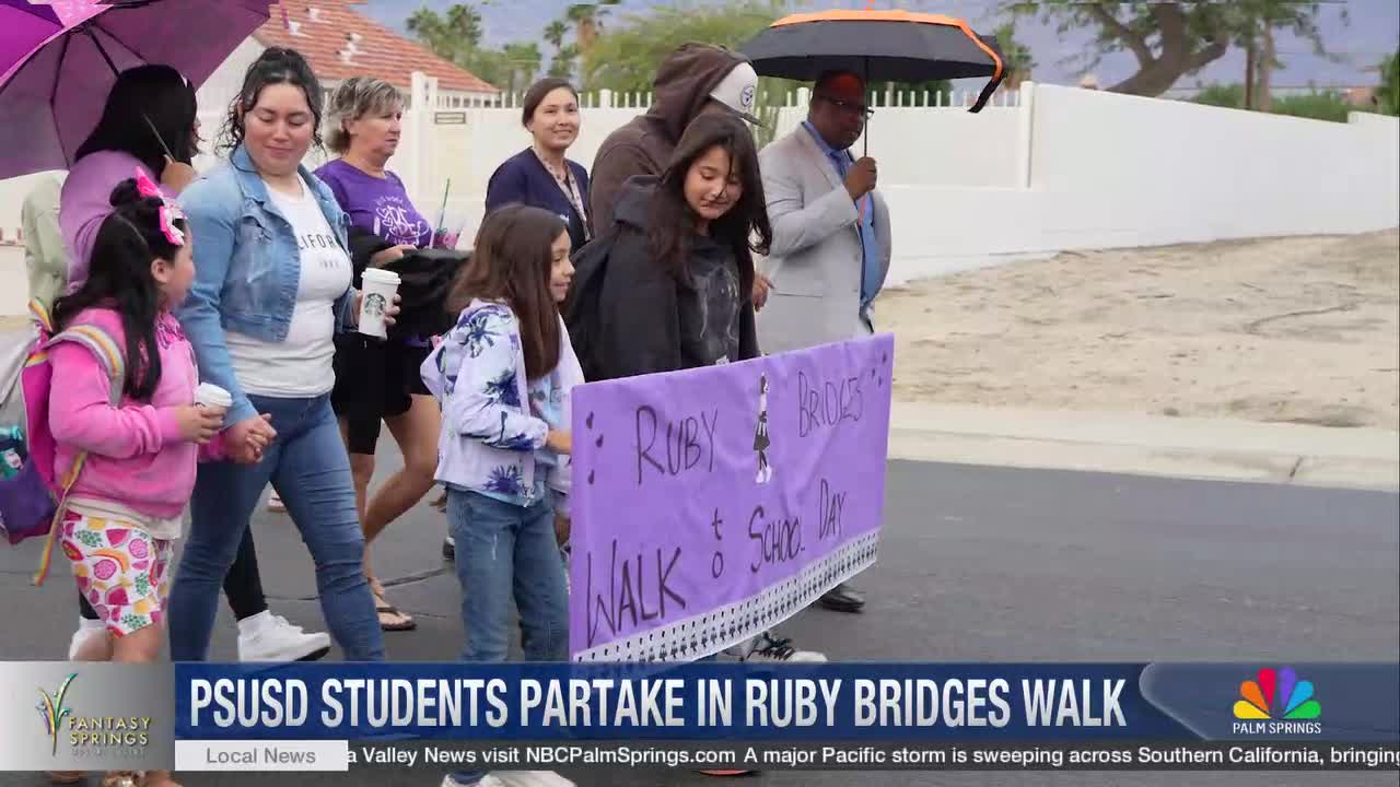 Rio Vista Students Honoring Ruby Bridges
