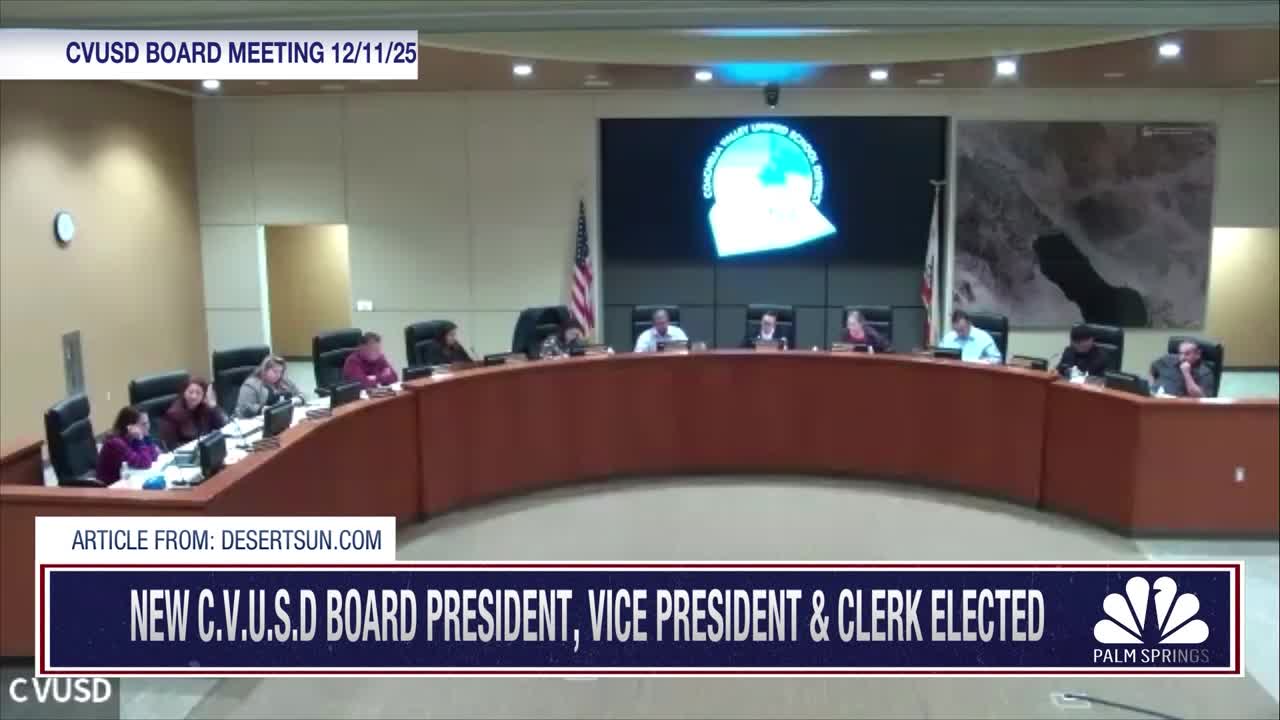 CVUSD Faces Reckoning After Tumultuous Year as New Board Leadership ...