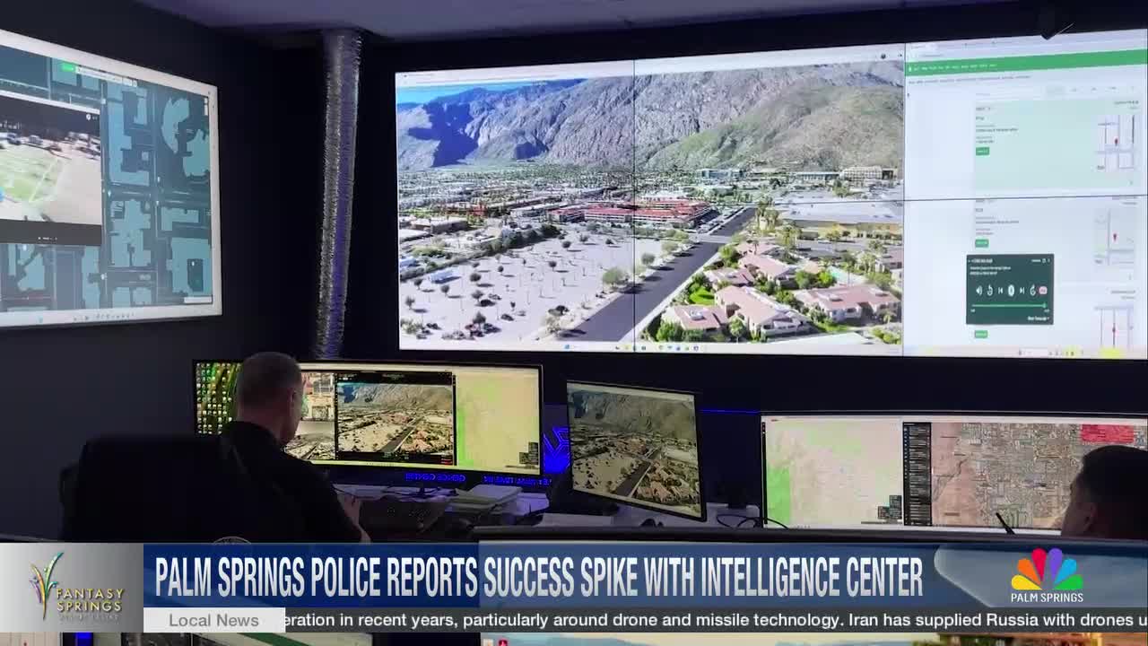 Palm Springs Police Real-Time Intelligence Hub Responds to Over 400 ...