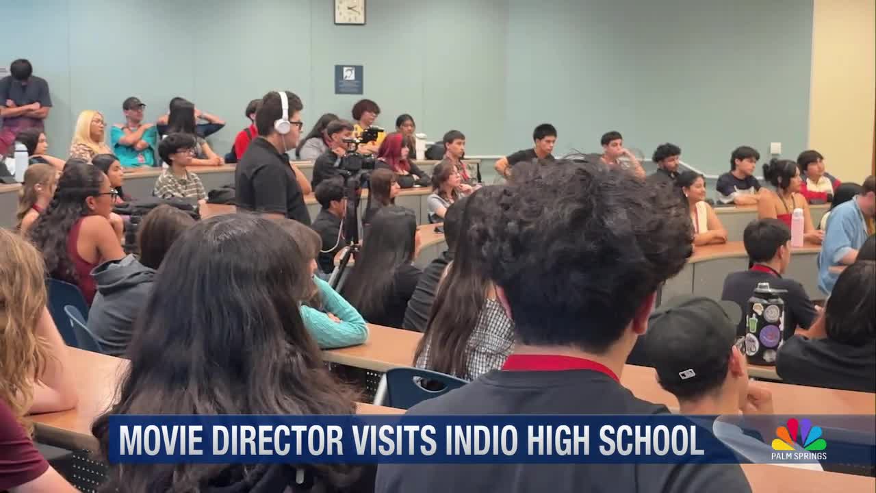 Director Paul Feig Visits Indio High School to Inspire Students