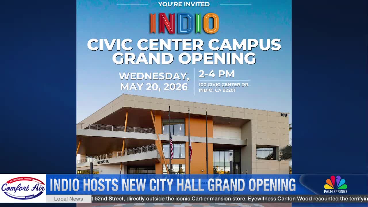Indio Opens Brand-New City Hall to the Public