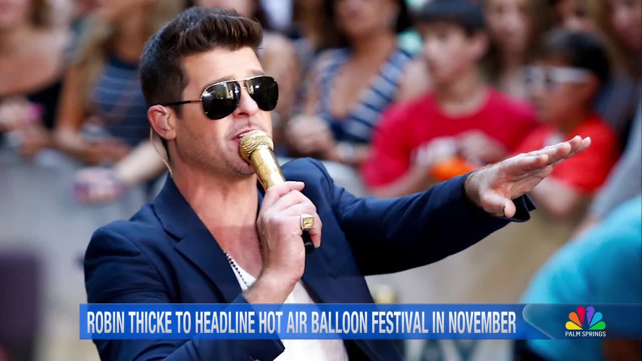 Robin Thicke Returning to Headline 2026 Hot Air Balloon Festival in ...