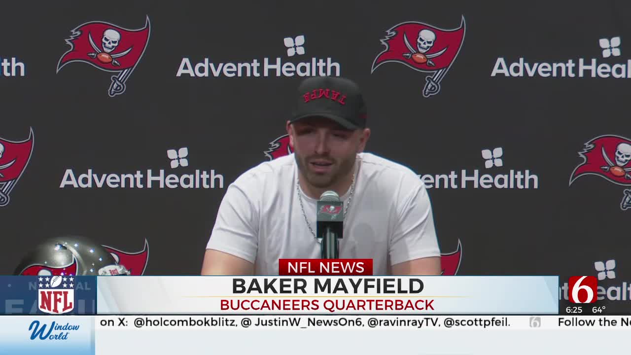 Baker Mayfield Excited For Super Bowl Push With Buccaneers, Grateful ...