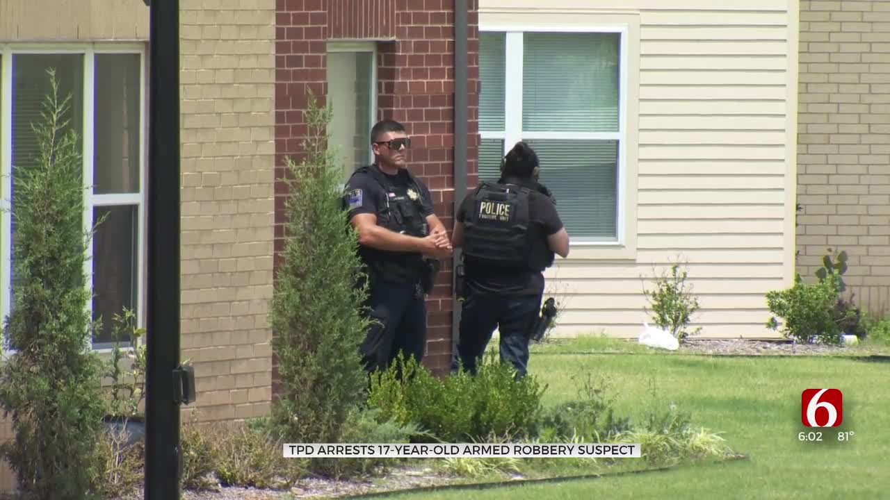 17-Year-Old Armed Robbery Suspect In Custody After Brief Standoff At ...