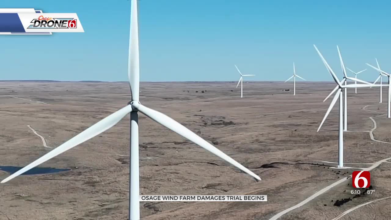 Osage Wind Farm Damages Trial Begins