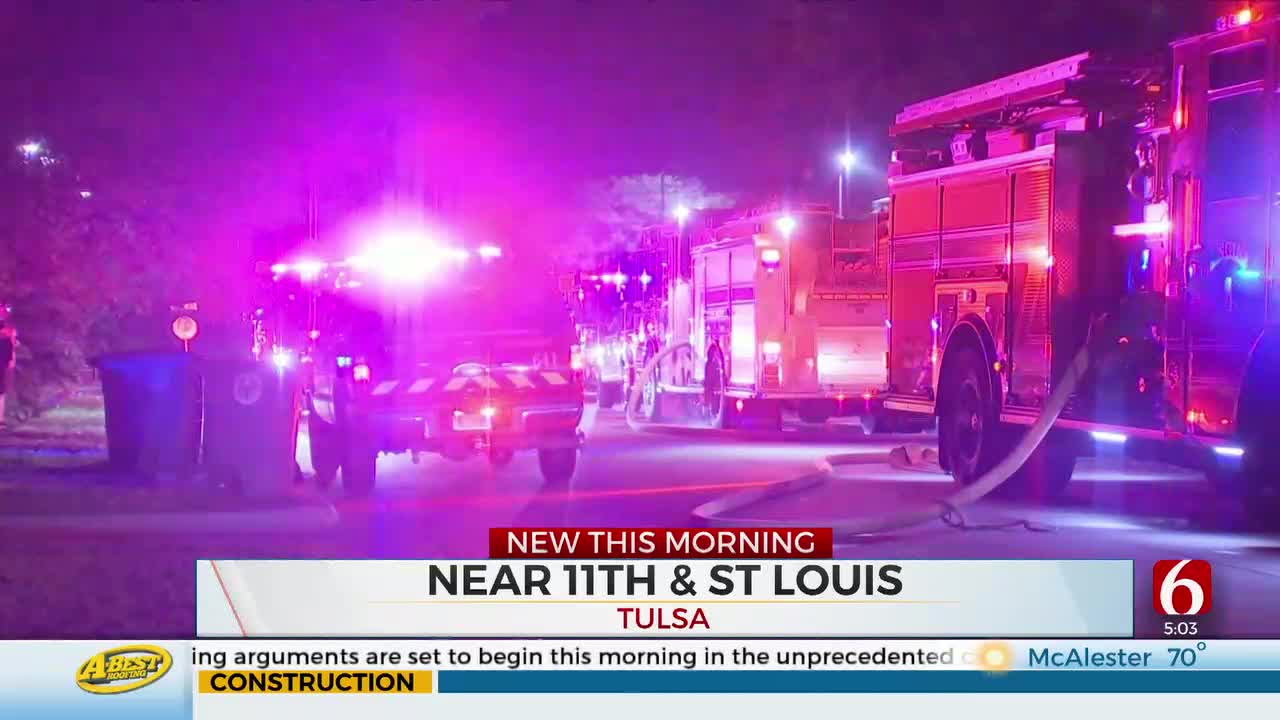 Fire At Tulsa Home Undergoing Renovations Prompts Response From ...